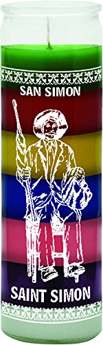 Indio 7 Day 7 Color Candle St. Simon
