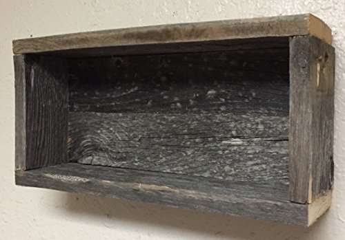 Barnwood Decor of OKC| Old Farmhouse Barnwood Decorative Rustic Display Box made from 100% Authentic Reclaimed Wood