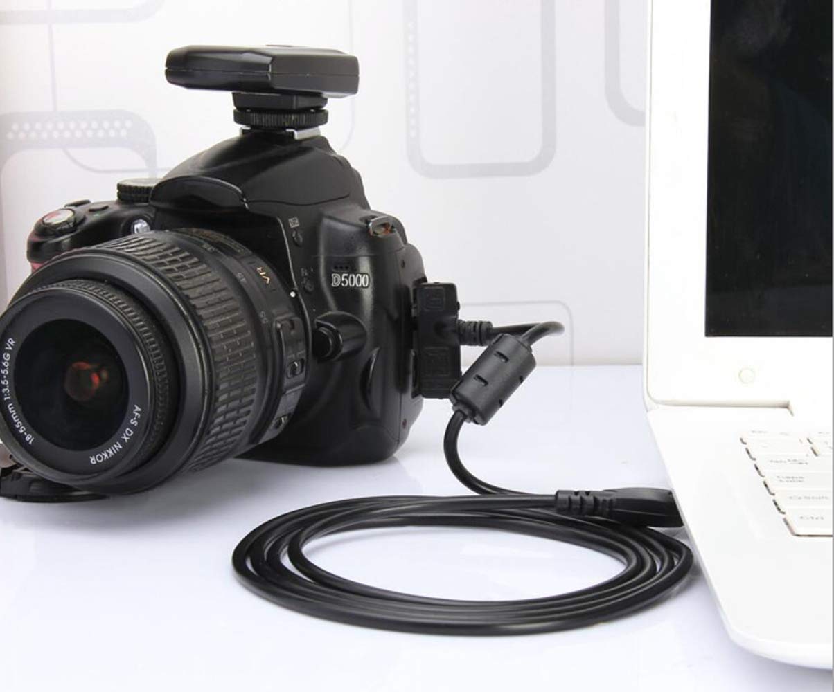 in-Camera USB AC Power Adapter/Battery Charger + PC Cord for Nikon Coolpix S6300