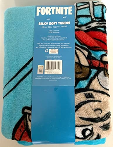 Jay Franco Fortnite Battle Royale Size 40" x 50" Throw Blanket