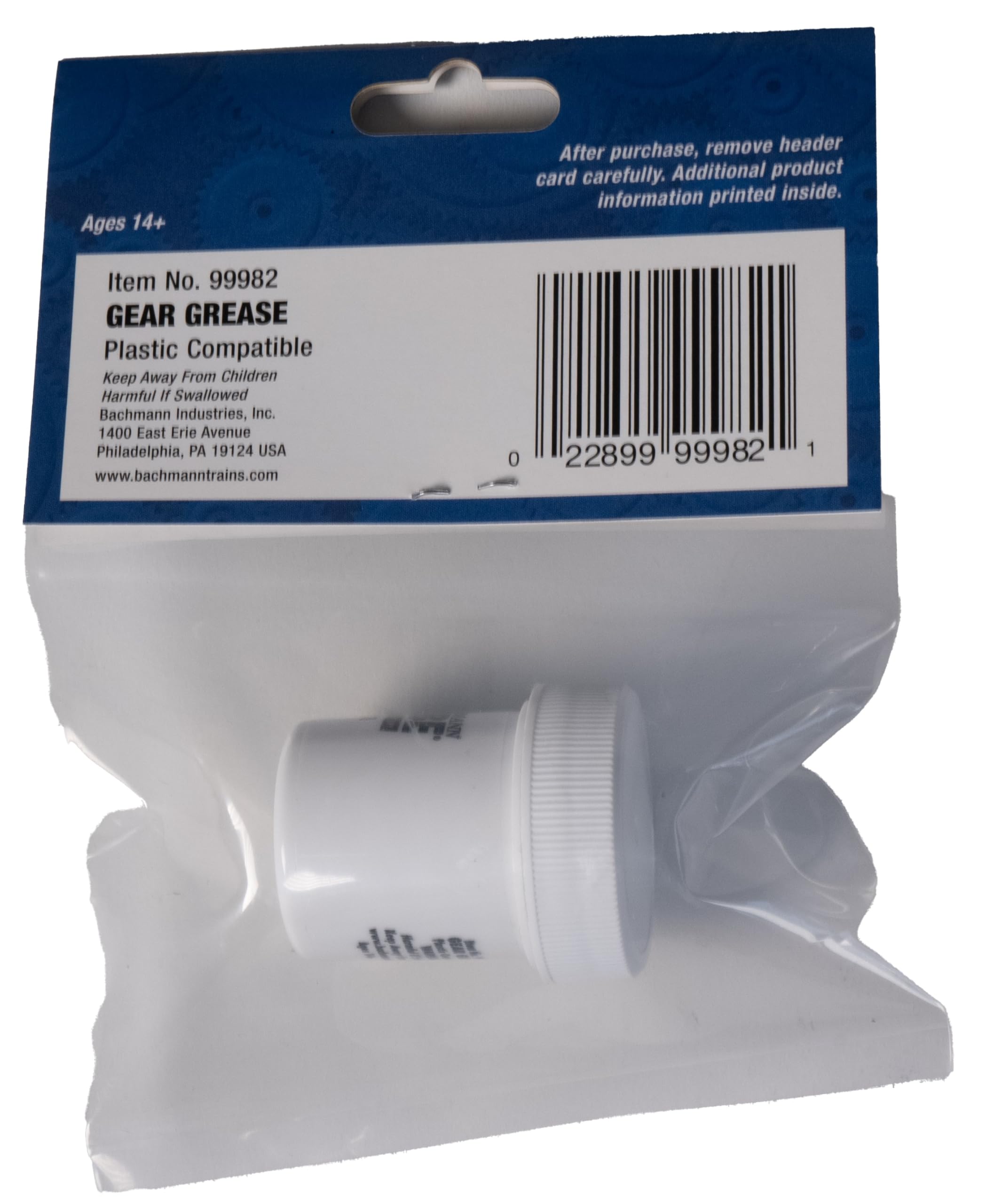 Bachmann Trains - E-Z LUBE - GREASE (.5 ounces) - For Use With All Scales