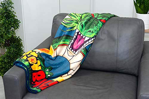 Dragon Ball Z Bed Blankets (DBZ-Blue)