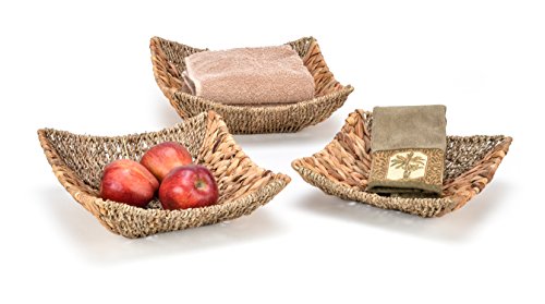 Trademark Innovations Modern Basket, 3 Piece