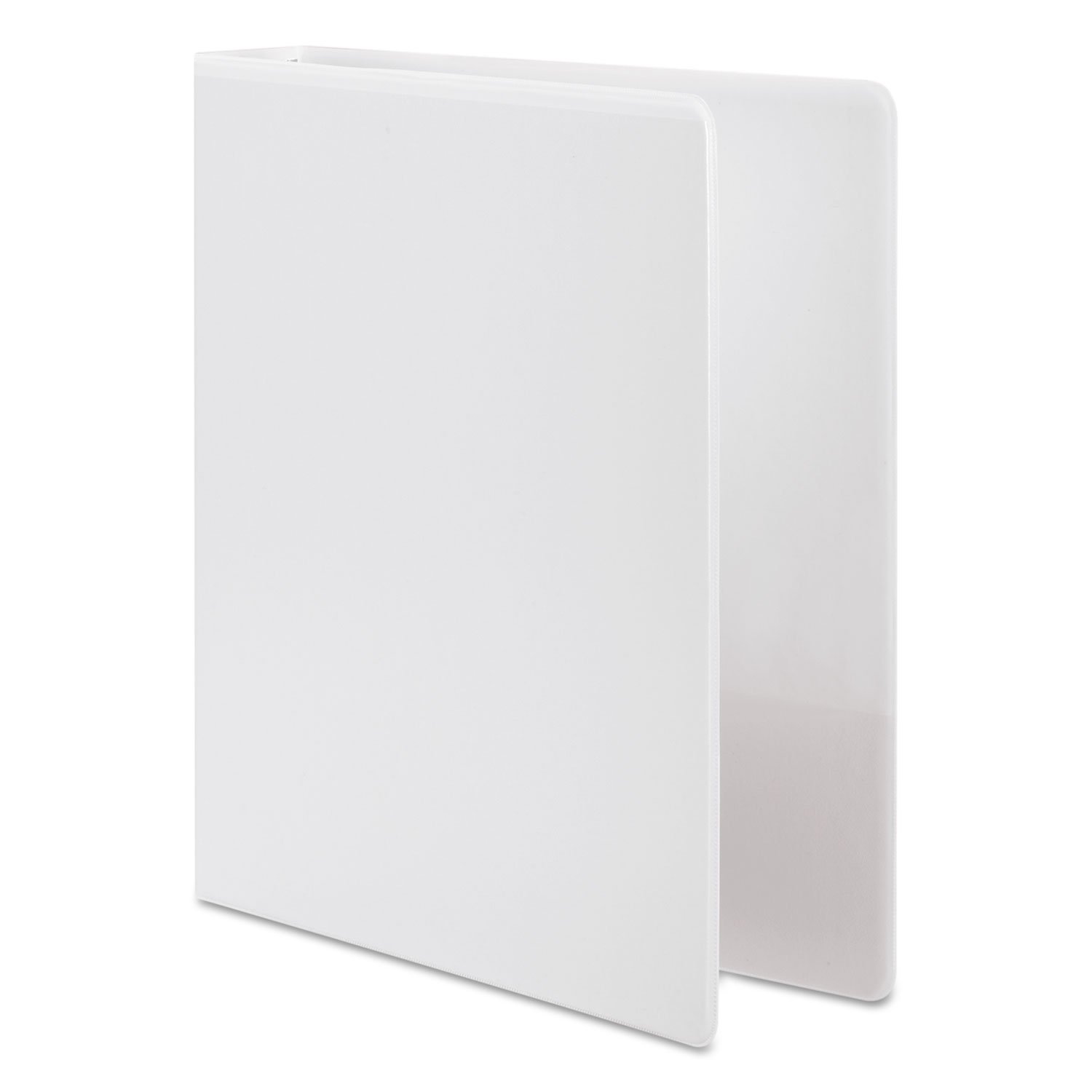 Wilson Jones 3 Inch 3 Ring Binder, Basic Round Ring View Binder, White (W362-49W)