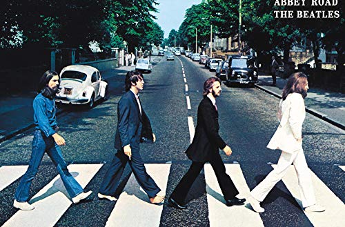 Trends International Beatles-Abbey Road Wall Poster, 22.375" x 34", Unframed Version, Bedroom