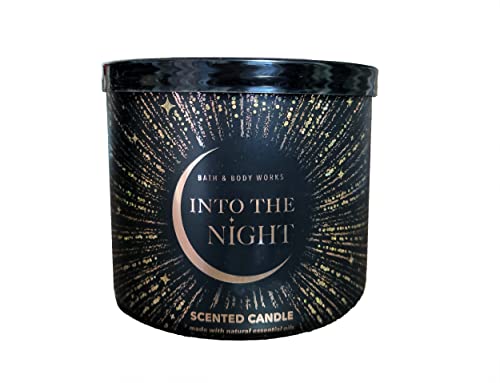White Barn Bath & Body Works Into The Night Candle Holiday 3 Wick Scented Candles