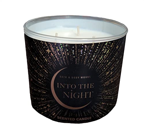 White Barn Bath & Body Works Into The Night Candle Holiday 3 Wick Scented Candles