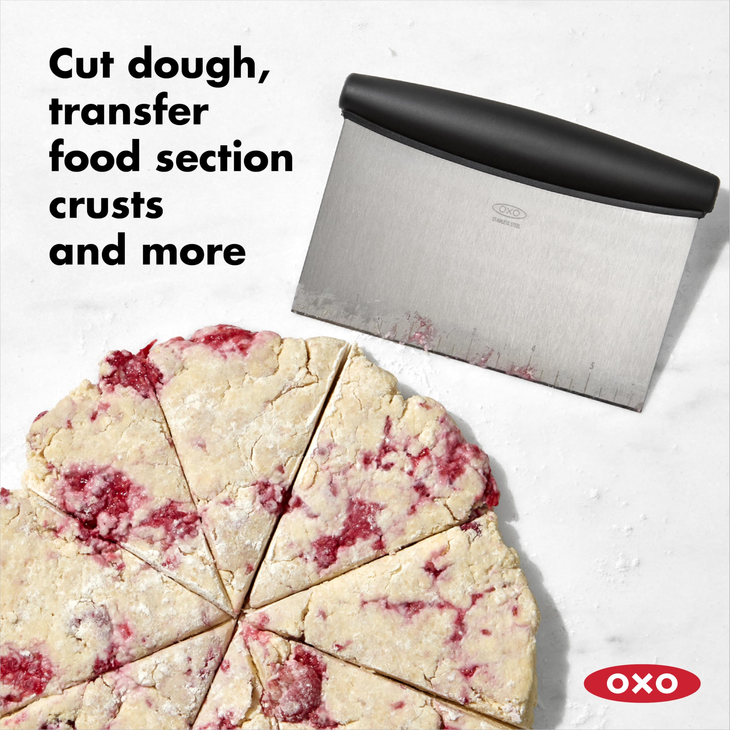 OXO Good Grips Stainless Steel Scraper & Chopper