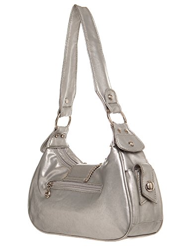 Handbags For All Crown Inspired Classic Hobo Shoulder Handbag