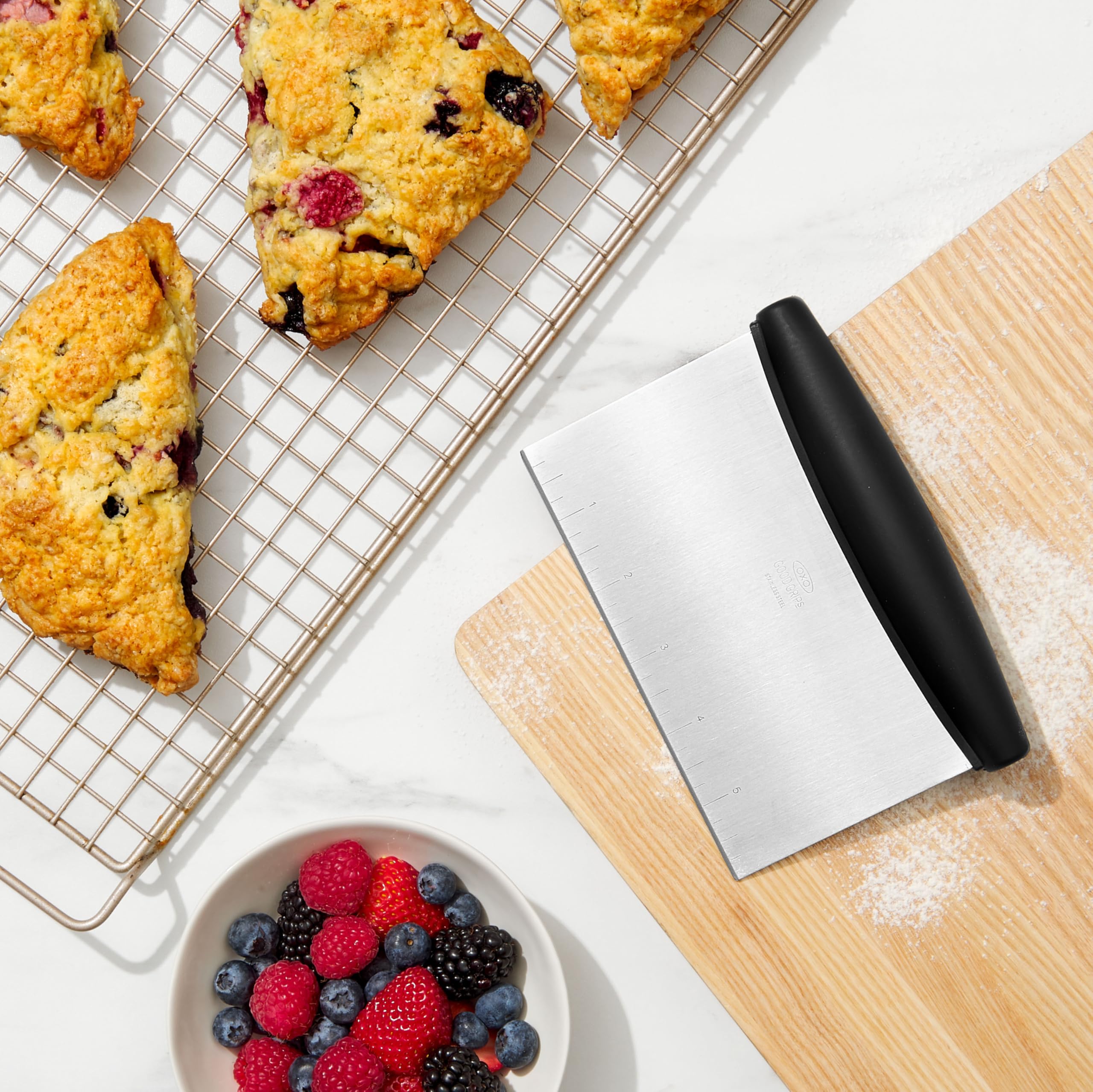 OXO Good Grips Stainless Steel Scraper & Chopper