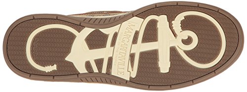 Margaritaville Men's Anchor Lace Boat Shoes-Lightweight and Durable 2 Eye Lace Up, Light Tan, 10