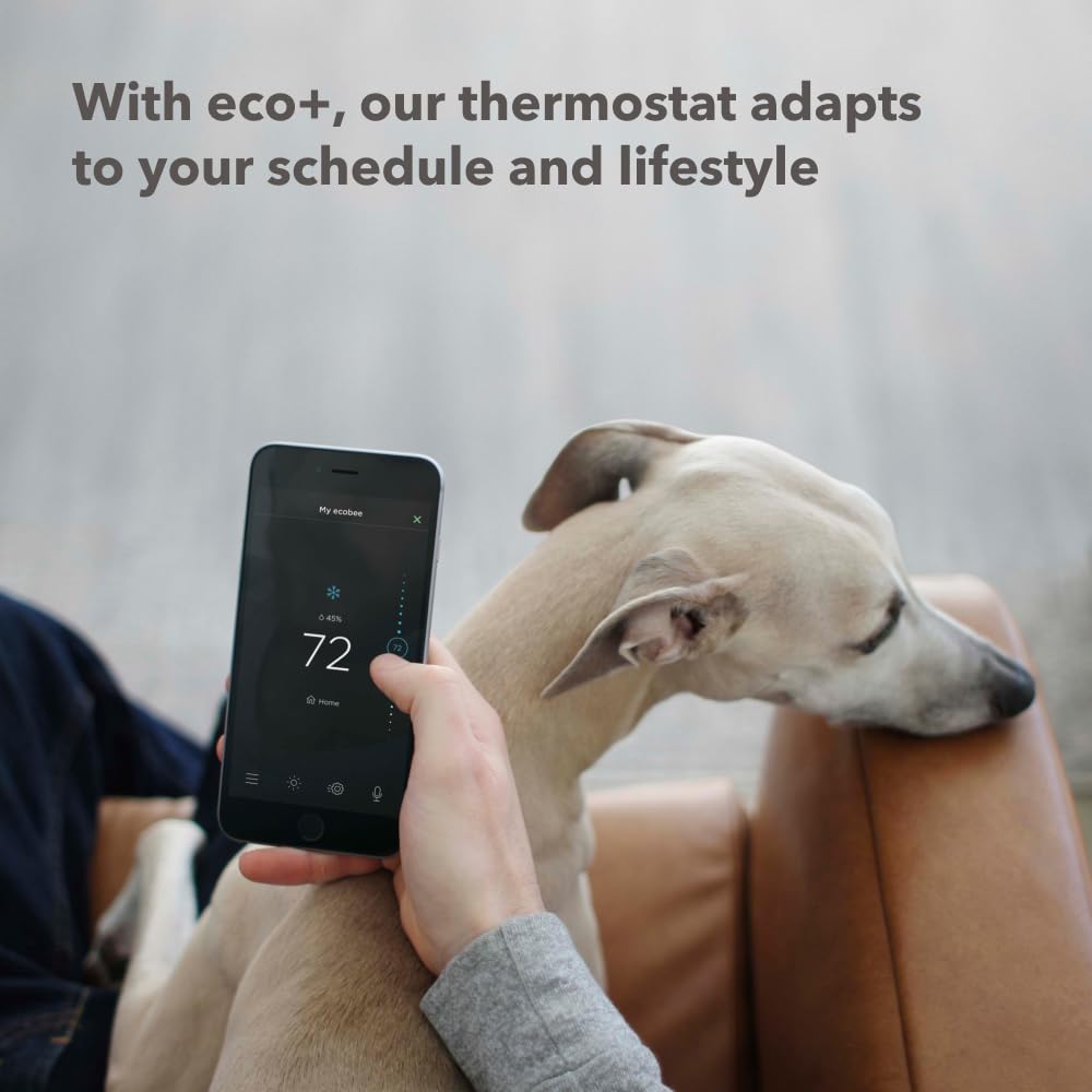ecobee3 Lite Smart Thermostat with Whole Home Sensors Bundle (ecobee3 Lite Programmable WiFi Smart Thermostat, SmartSensor 1 Pack, SmartSensor for Doors & Windows 1 Pack) - Smart Home