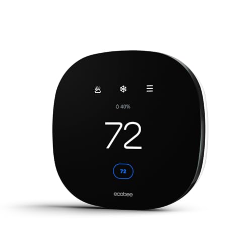 ecobee3 Lite Smart Thermostat with Whole Home Sensors Bundle (ecobee3 Lite Programmable WiFi Smart Thermostat, SmartSensor 1 Pack, SmartSensor for Doors & Windows 1 Pack) - Smart Home