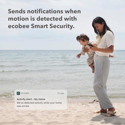 ecobee3 Lite Smart Thermostat with Whole Home Sensors Bundle (ecobee3 Lite Programmable WiFi Smart Thermostat, SmartSensor 1 Pack, SmartSensor for Doors & Windows 1 Pack) - Smart Home