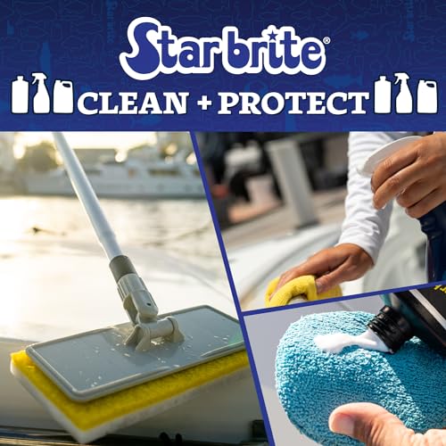 Star brite Premium Marine Polish with PTEF - Boat Wax That Seals & Protects Gel Coat with a High Gloss Finish