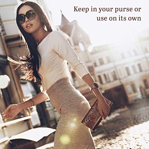 Mauzari Sydney Genuine Leather Women's Wallet β Tooled Floral Design