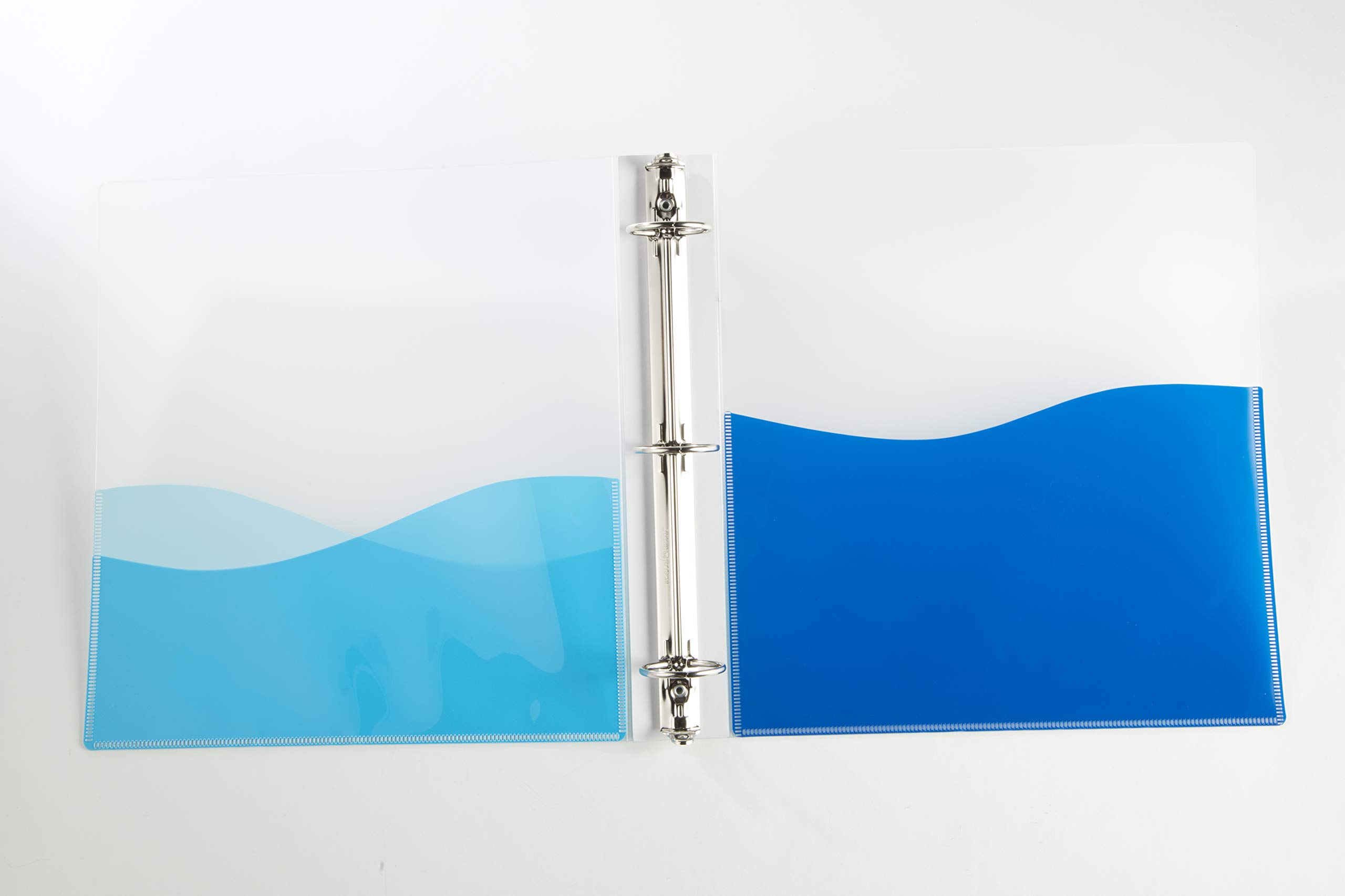 Filexec Products 1-Inch Wave, Ring Binder - Pack of 4 (50387-6447)