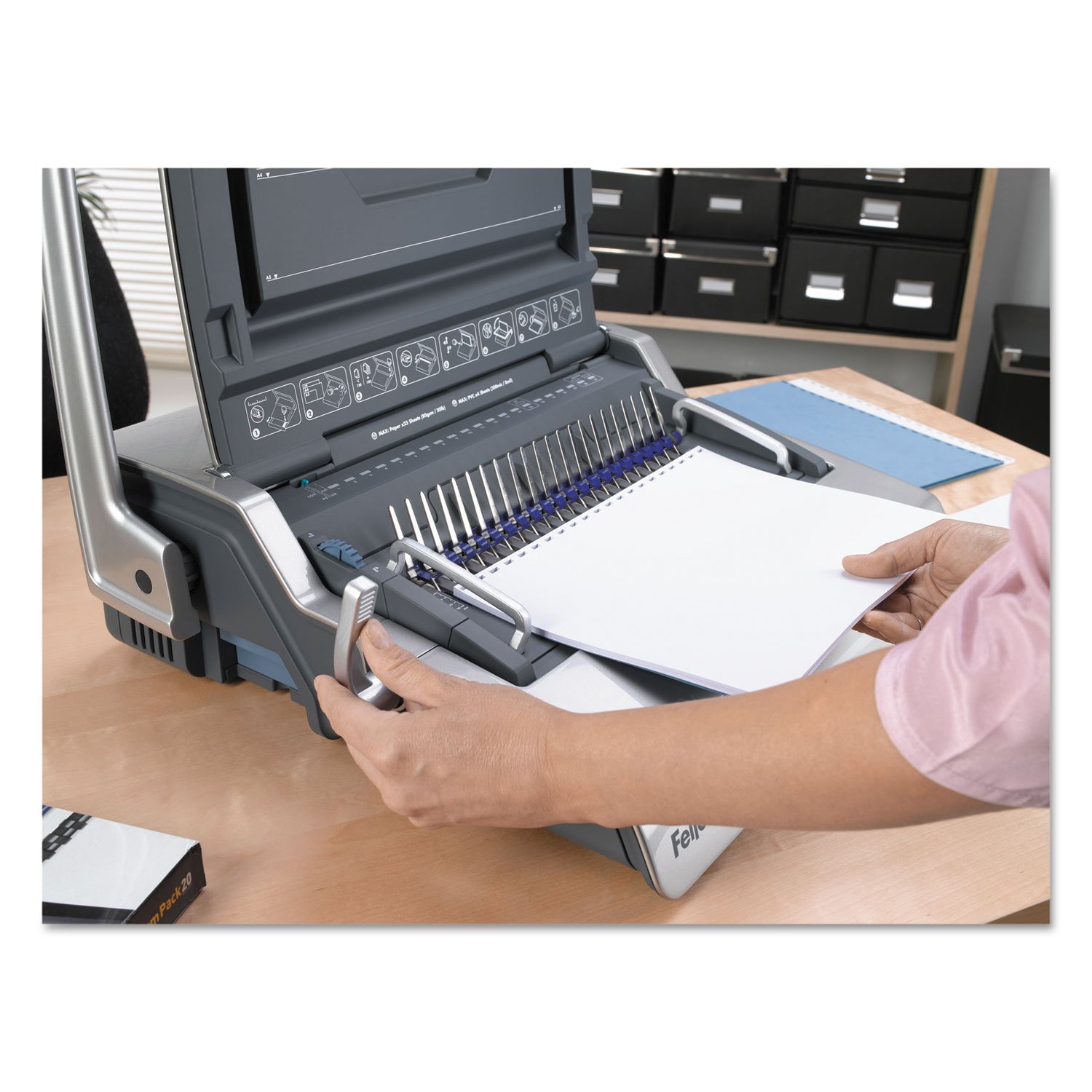 Fellowes Binding Machine Galaxy E Electric Comb Binding (5218301)