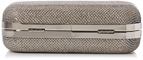 Jessica McClintock womens Sparkle Minaudier, Champagne, One Size US
