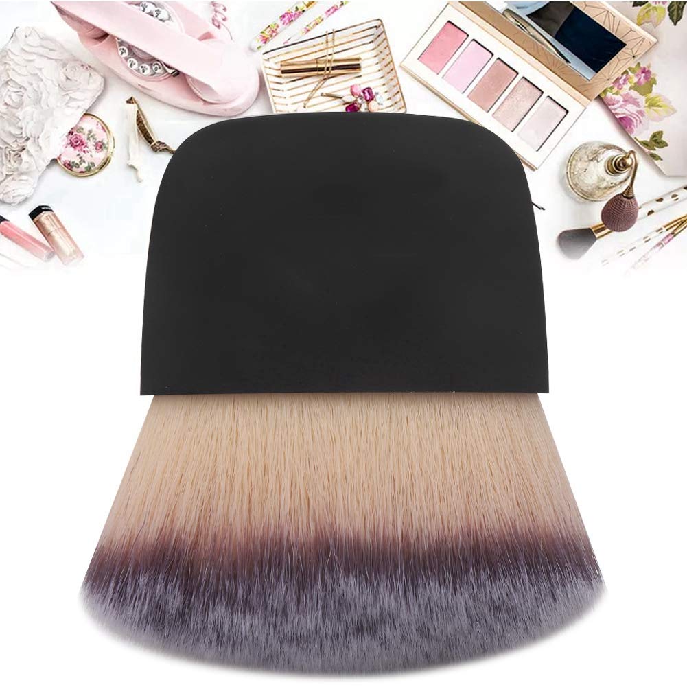 Mini Makeup Brush Soft Hair Loose Powder B Brush base Brush Beauty Tool for Blending Liquid, Cream or Powder Cosmetics (Black)