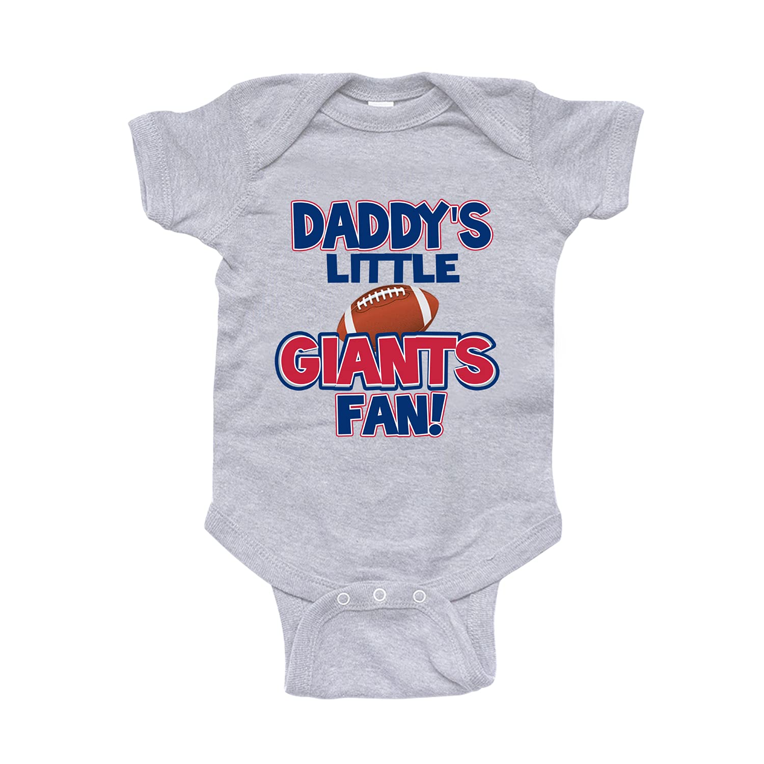 NanyCrafts' Daddy's Little Giants Fan baby bodysuit 6 Months Heather