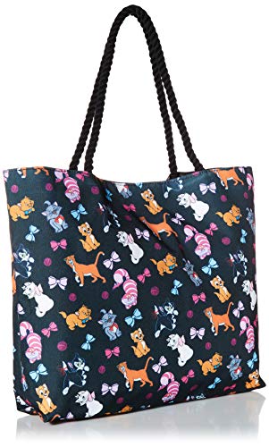 Disney Tote Travel Bag Cats Print: Figaro Cheshire Oliver & Co Marie Aristocats