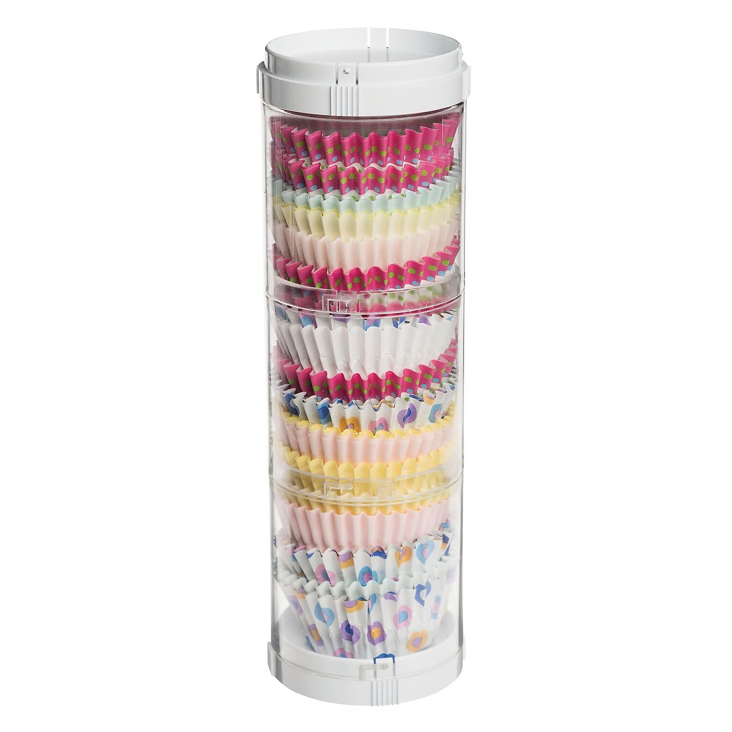 Deflecto Stacking Organizers, 3" x 11.67" x 3", 3 Compartments (20101CR)