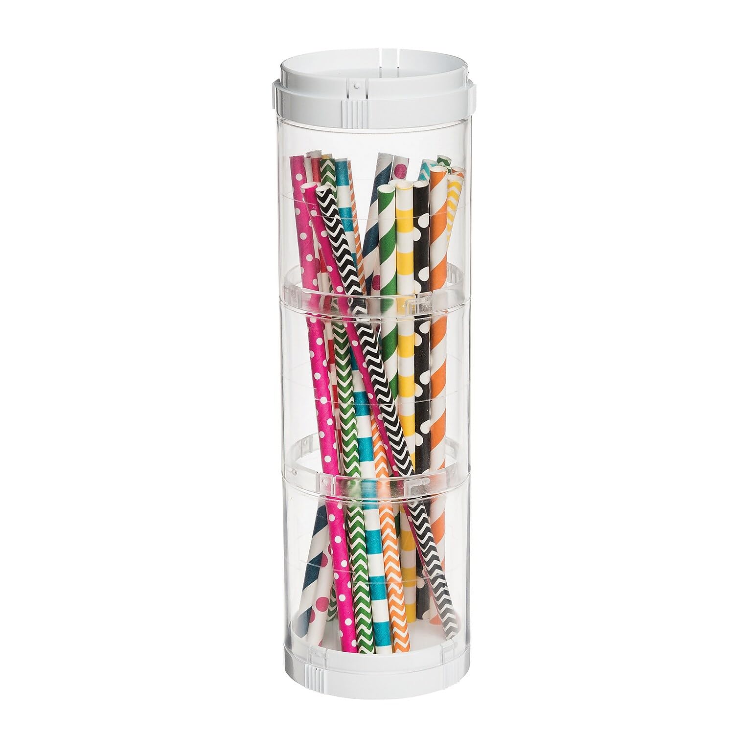 Deflecto Stacking Organizers, 3" x 11.67" x 3", 3 Compartments (20101CR)