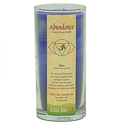Aloha Bay Chakra Candle Jar, 11 OZ, Abundance, 11 Ounce