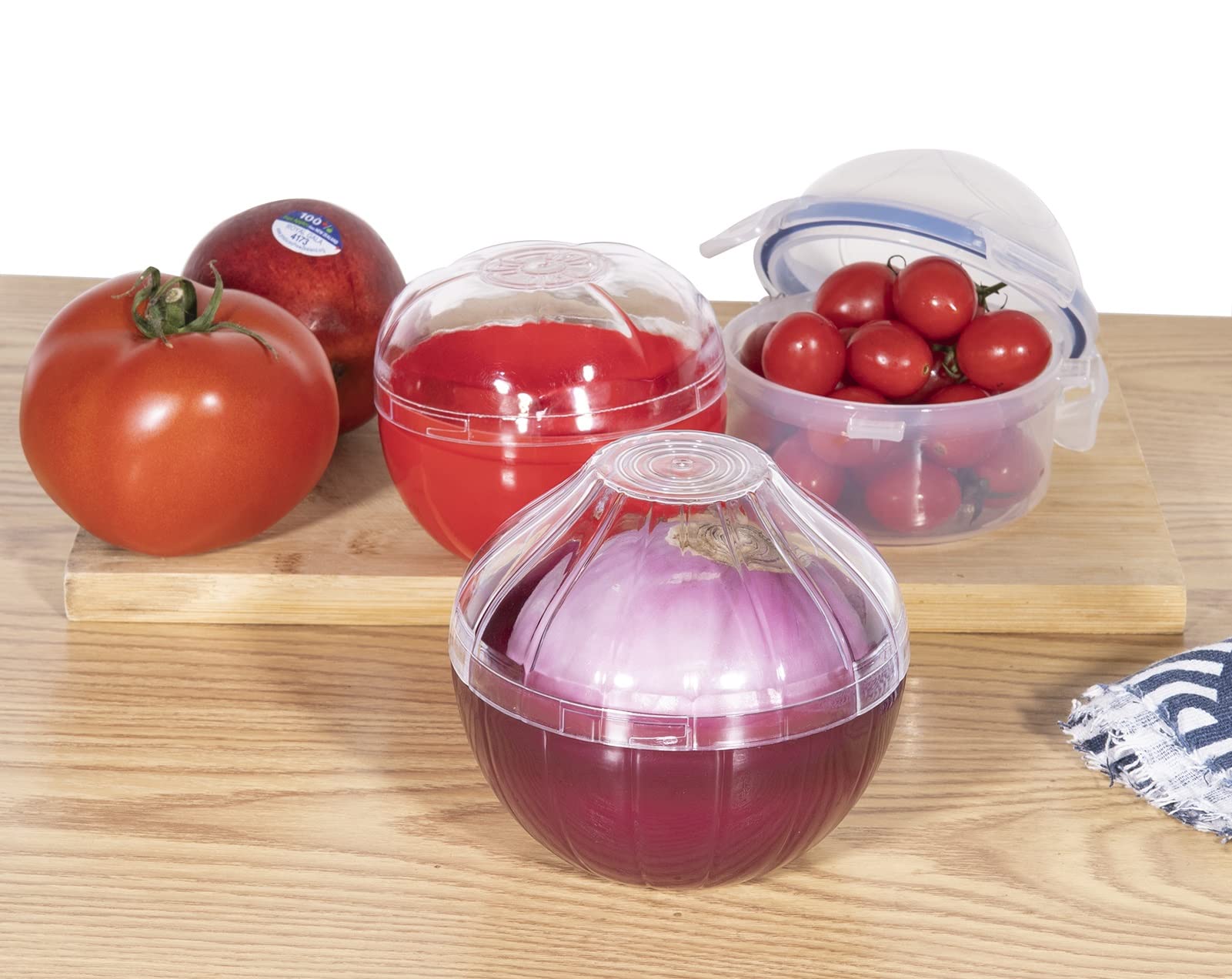 Ortarco Onion Keeper Onion Saver Onion Storage Containers Reusable Onion Holder Organizer