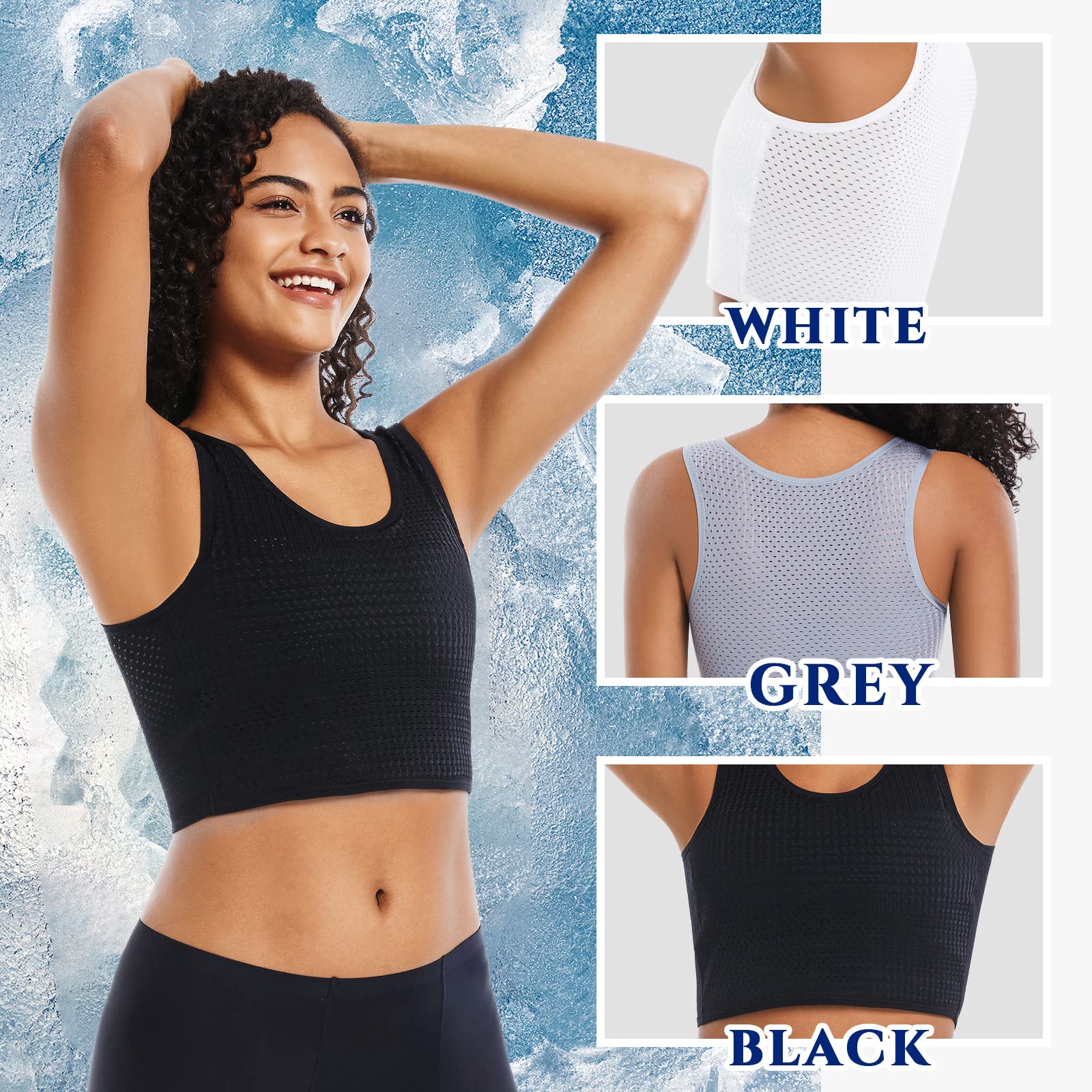 LGBT UNICORNS Chest binder for Women, Black