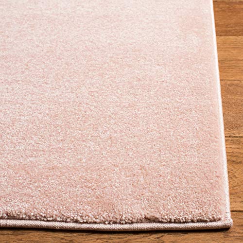 SAFAVIEH Carousel Kids Collection 5'3" Square Pink / Ivory CRK163P Unicorn Nursery Playroom Area Rug