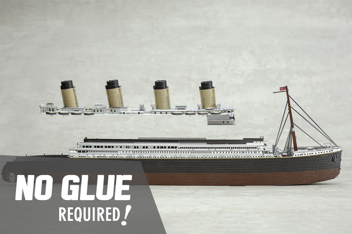 Metal Earth Premium Series RMS Titanic Ship 3D Metal Model Kit Fascinations
