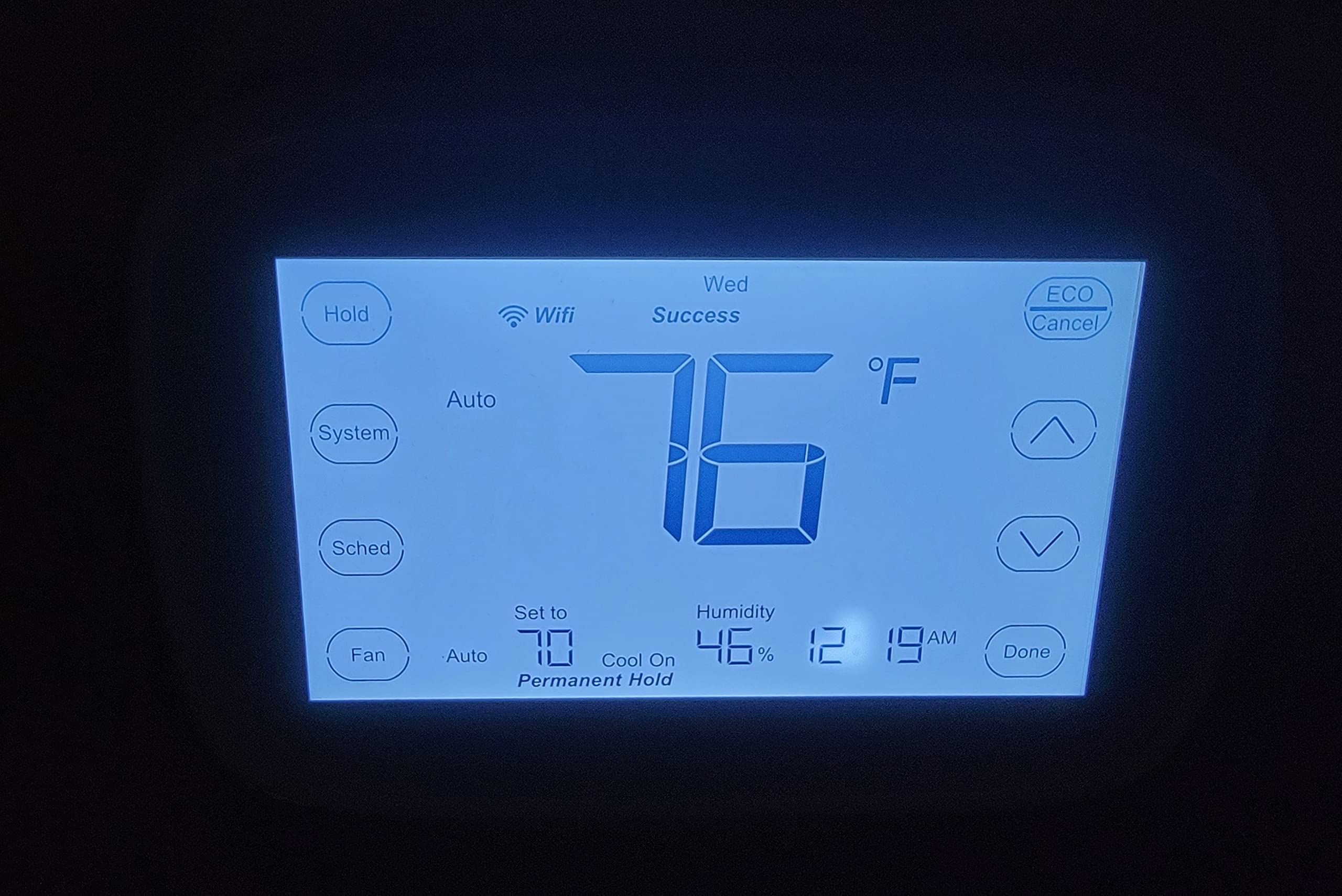Lakepro-1 Programmable Thermostat for Home - Wi-Fi Enabled with Alexa Compatibility - Control Temperature and Remote Monitoring with Phone App (Requires a C Wire)