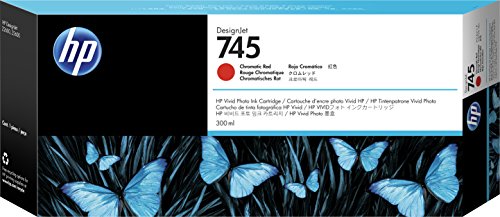 HP 745 (F9K06A) Ink Cartridge - Chromatic Red