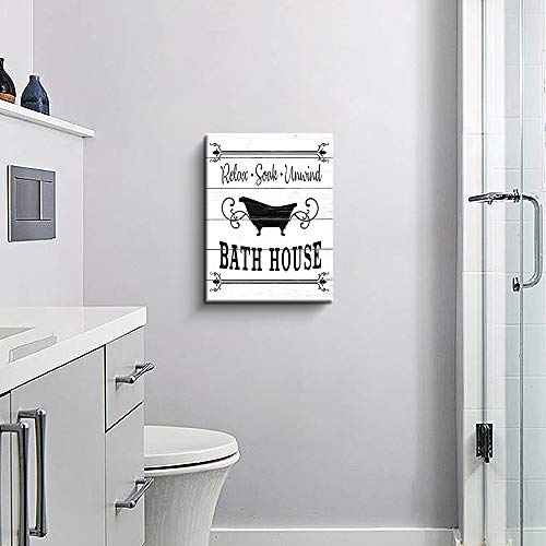 Bathroom Wall Art Bathroom Wall Decor Vintage Canvas Prints Bath House Bathroom Signs Decor