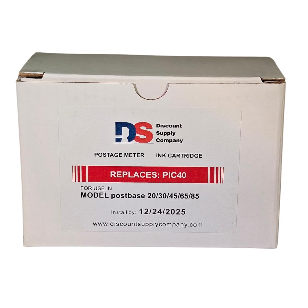 FP PIC40 High Capacity Postbase Ink Cartridge Set. Compatible with #58.0052.3028.00