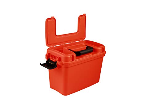 Attwood 11834-1 Boater's Box, Bright Safety Orange