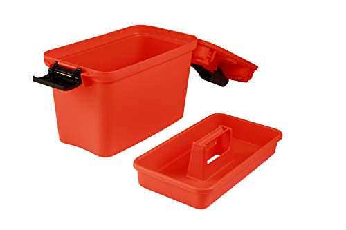 Attwood 11834-1 Boater's Box, Bright Safety Orange