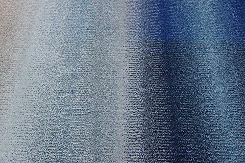 Unique Loom Estrella Collection Distressed, Gradient, Dark Colors, Abstract, Modern Area Rug, 5 ft x 8 ft, Blue/Beige