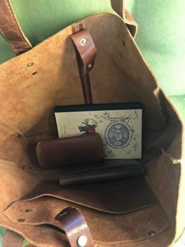 KomalC Leather Shoulder Bag Tote for Women Purse Satchel Travel Bag shopping Carry Messenger Multipurpose Handbag