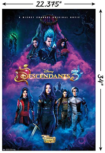 Trends International Disney Descendants 3 - One Sheet Wall Poster, 22.375" x 34", Unframed Version