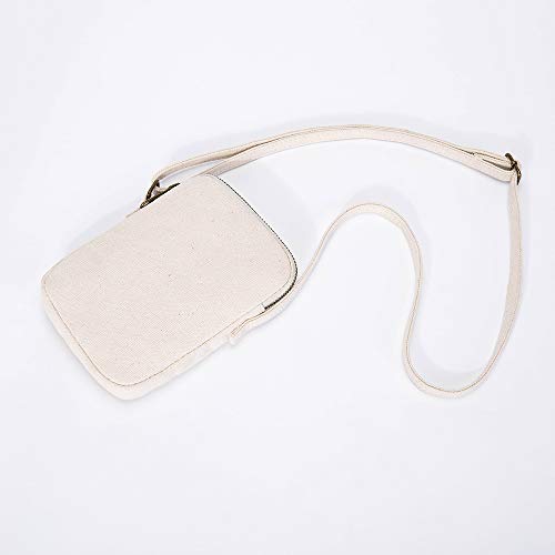 YONBEN Small Crossbody Purse Zipper Cell Phone Bag Mini Shoulder Purse Wallet Smart Phone Wallet with Credit Card Solts (Black, 4.72β(L) 0.78β(W) 6.49β(H))