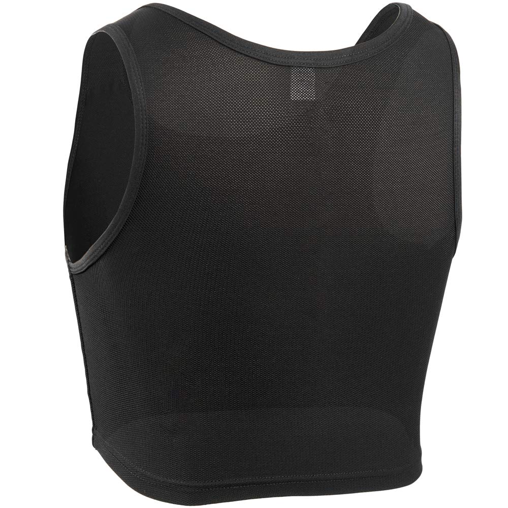 XUJI FTM Transgender Chest Binder Tank Top (B, L) Black
