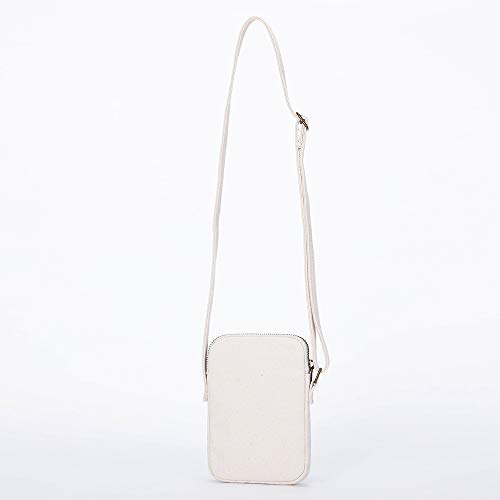 YONBEN Small Crossbody Purse Zipper Cell Phone Bag Mini Shoulder Purse Wallet Smart Phone Wallet with Credit Card Solts (Black, 4.72β(L) 0.78β(W) 6.49β(H))
