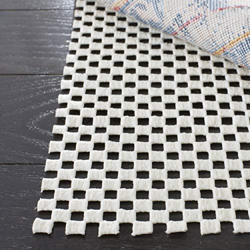 SAFAVIEH Padding Collection 9 feet by 12 feet 9' x 12' White Area Rug