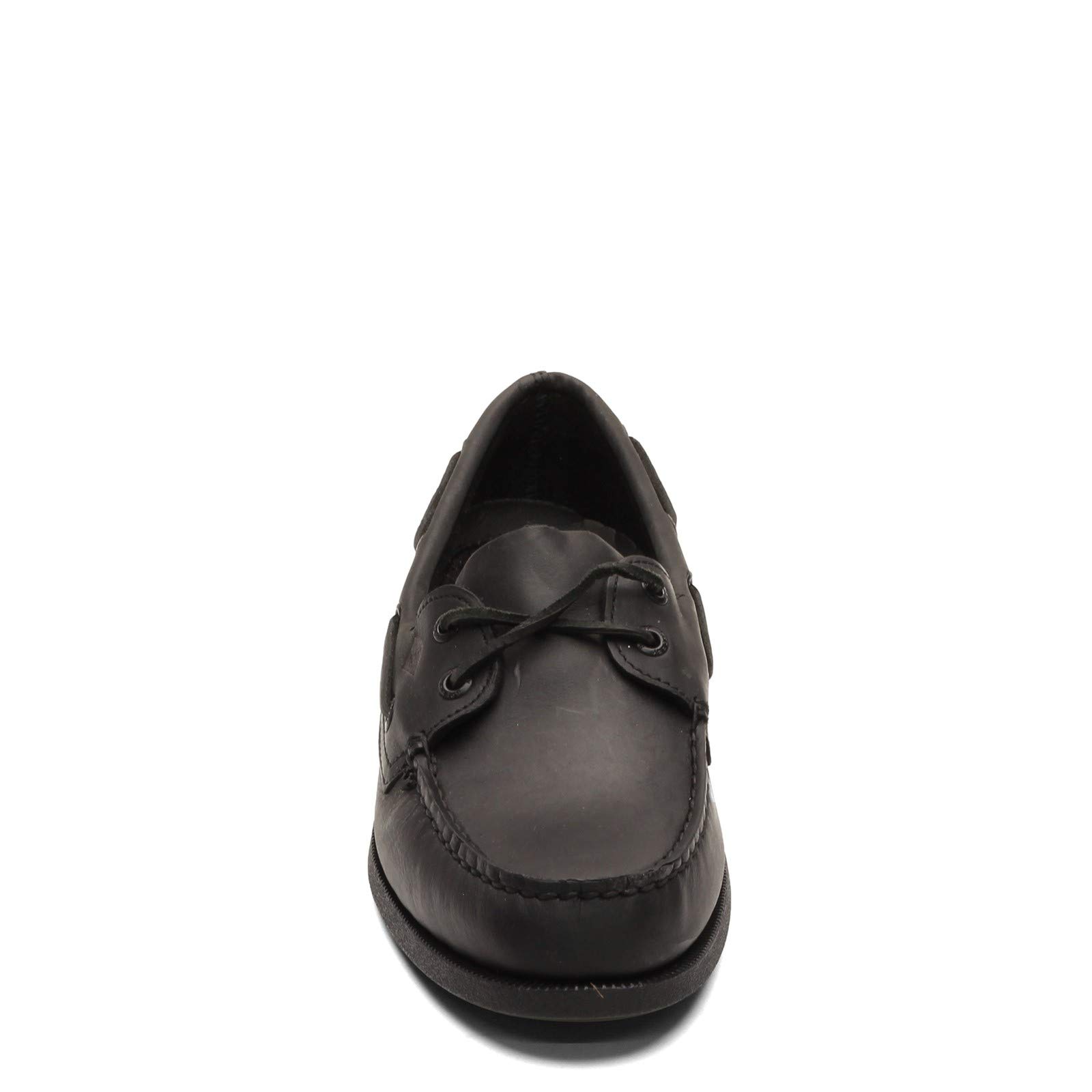 Sperry Men's Authentic Original 2-Eye Boat Shoe, Black, 10 M US