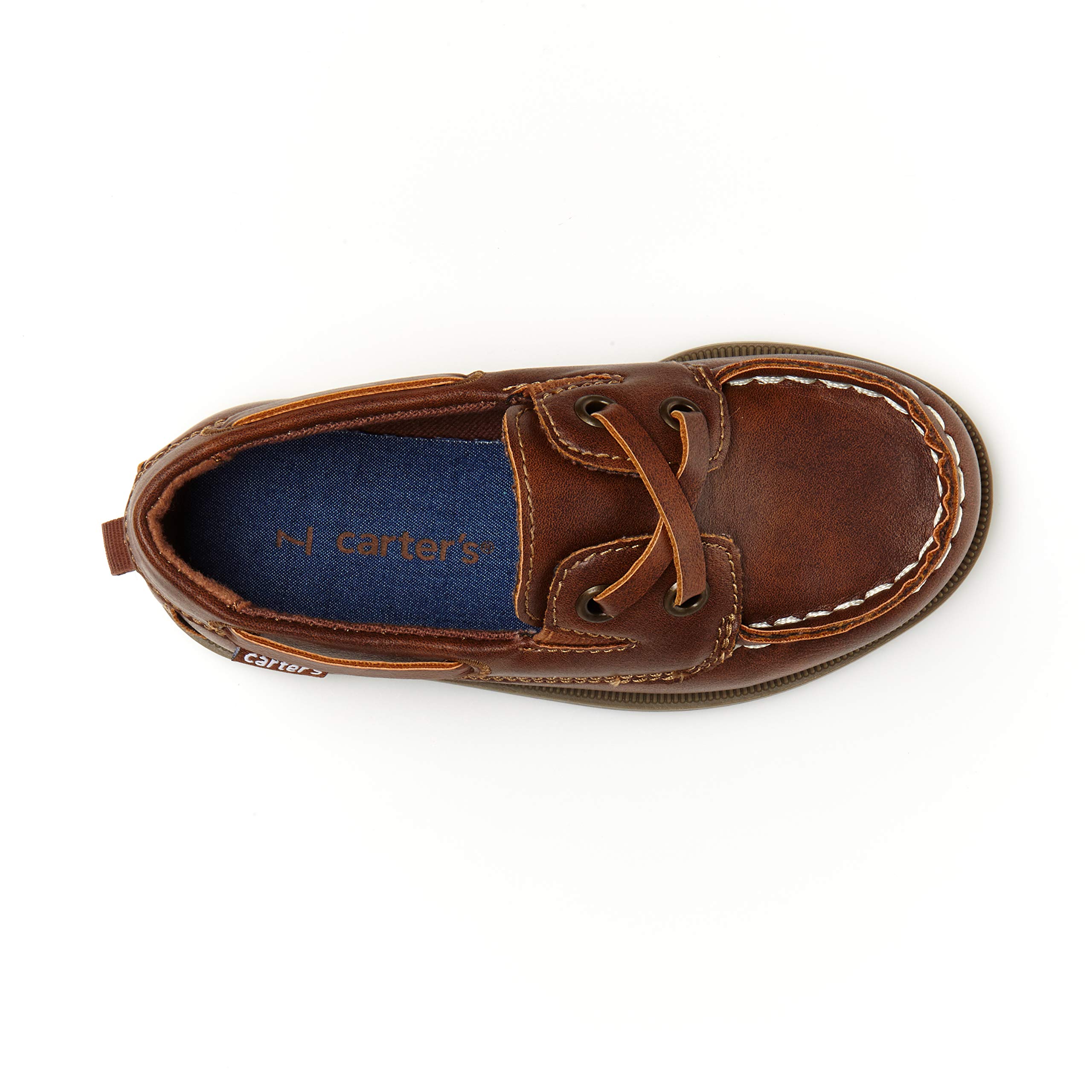 Carter's Boy's Bauk Dress Shoes, Light Brown, 3 Little Kid