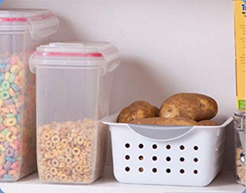 Sterilite 16228012 Small Ultra Plastic Storage Organizer Basket, White (36 Pack)