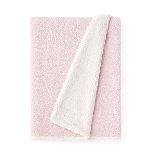 UGG Ana Knit Throw Blanket - Plush Oversized Reversible Accent Blanket - 50β x 70β - Shell